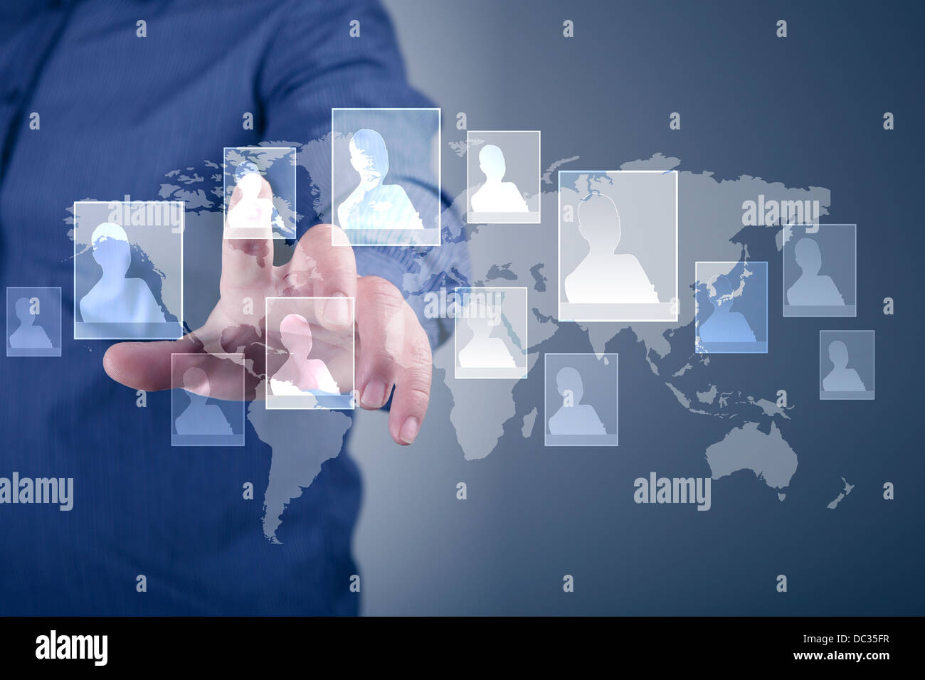Internet concept of global technology Stock Photo - Alamy