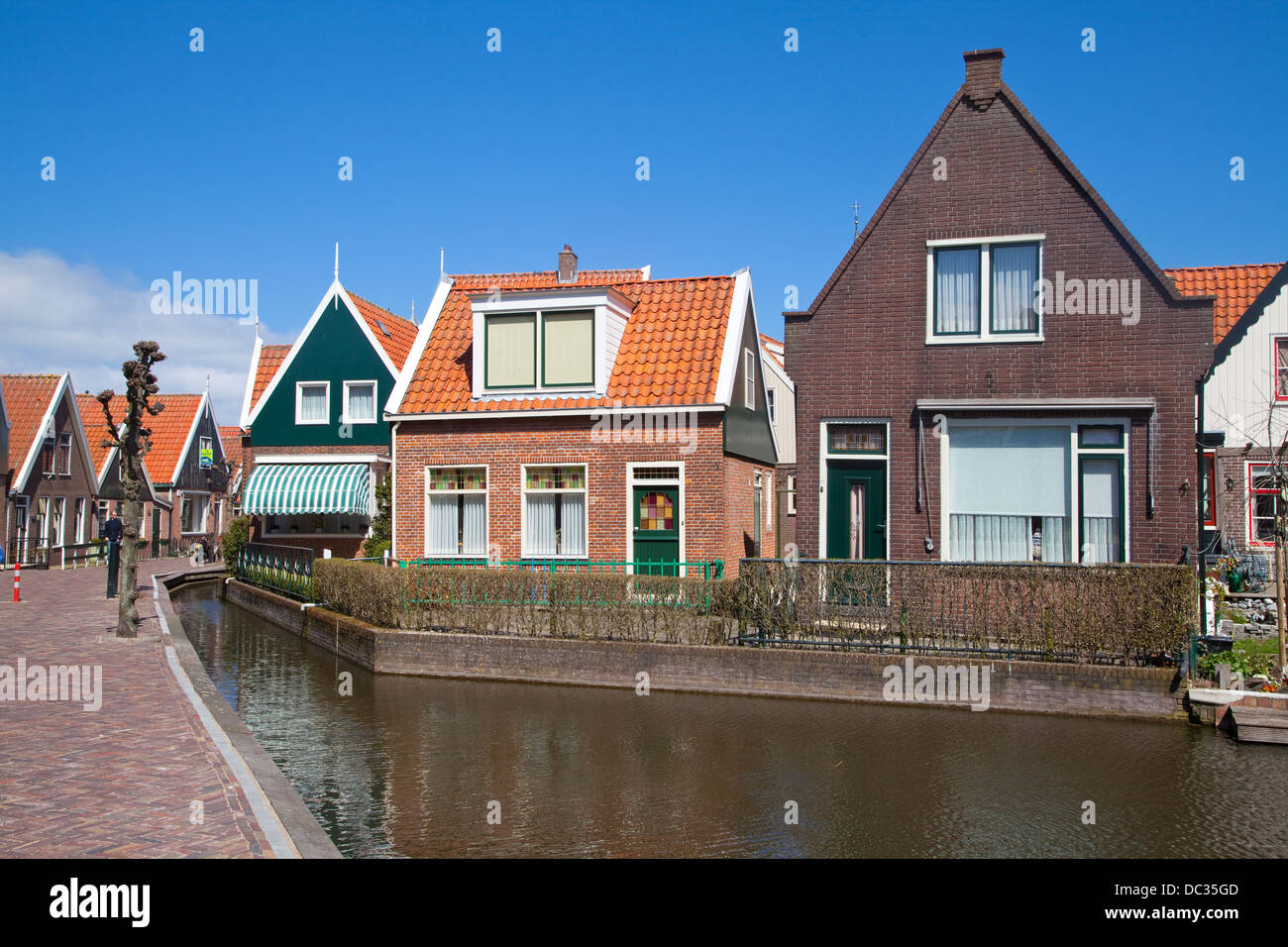 Europe, Netherlands,North Holland, Edam-Volendam, Volendam, typical ...