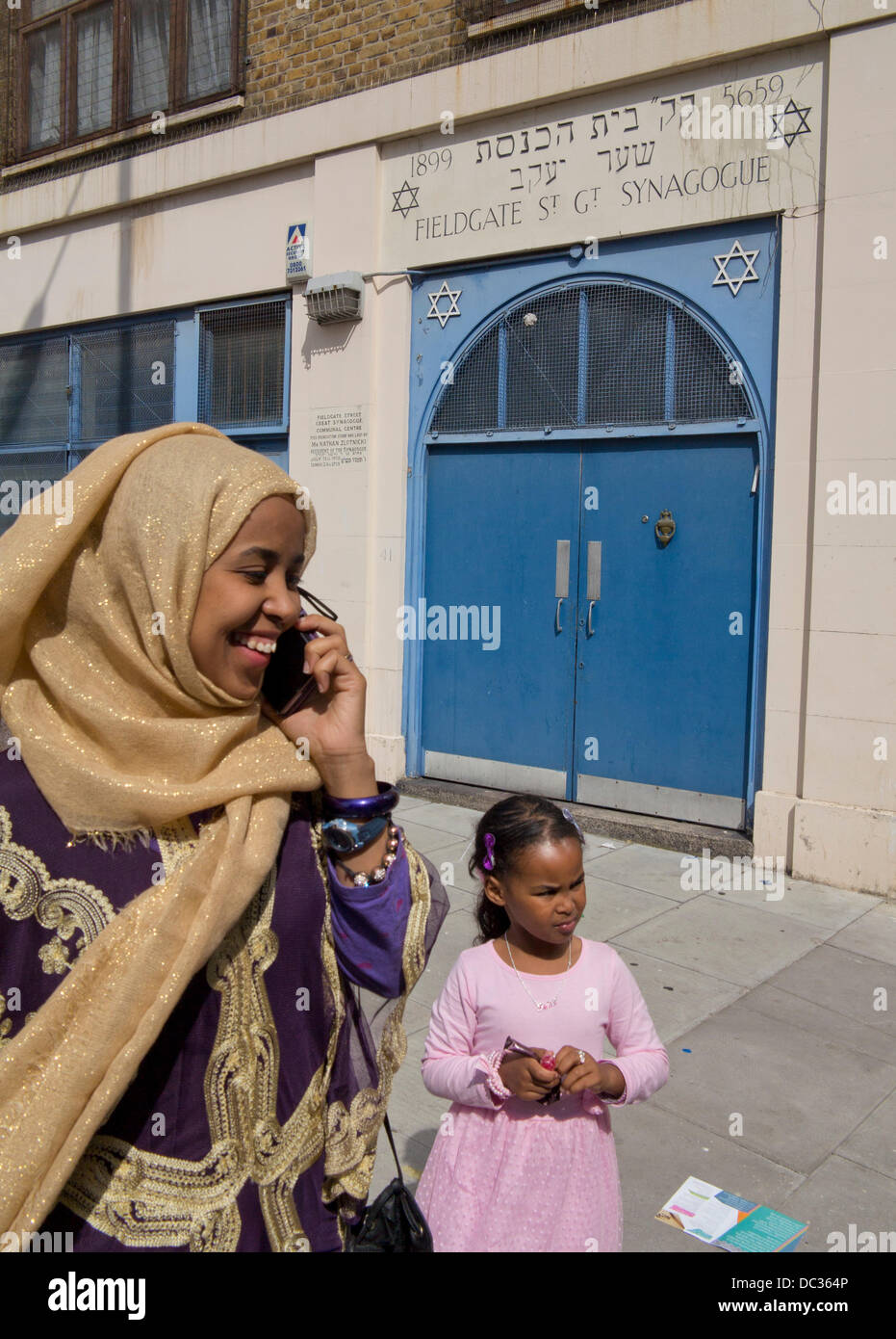 Muslims celebrate Eid Mubarak, at the end of Ramadan, by the East ...