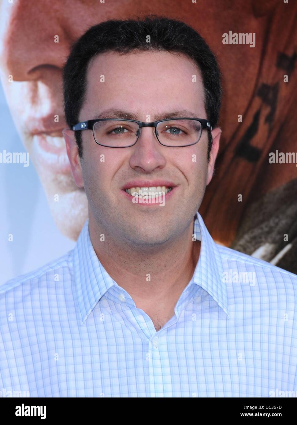 Los Angeles, CA. 7th Aug, 2013. Jared Fogle at arrivals for ELYSIUM ...