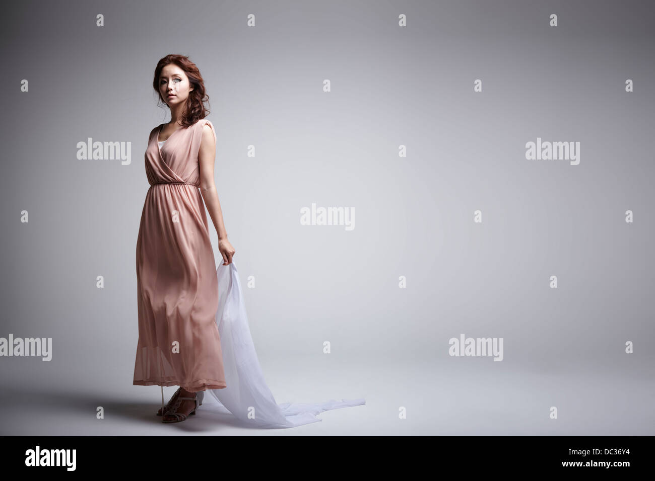Lady in dress hi-res stock photography and images - Alamy