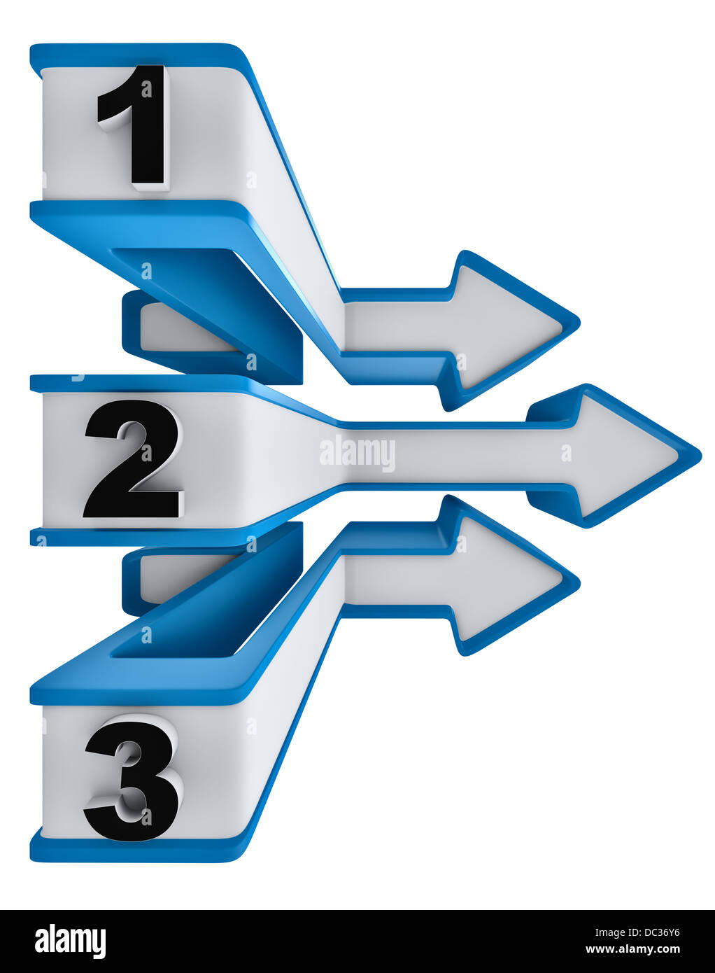 Number three circle blue hi-res stock photography and images - Alamy