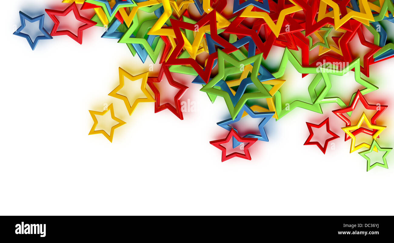 big and small stars in motion Stock Photo - Alamy