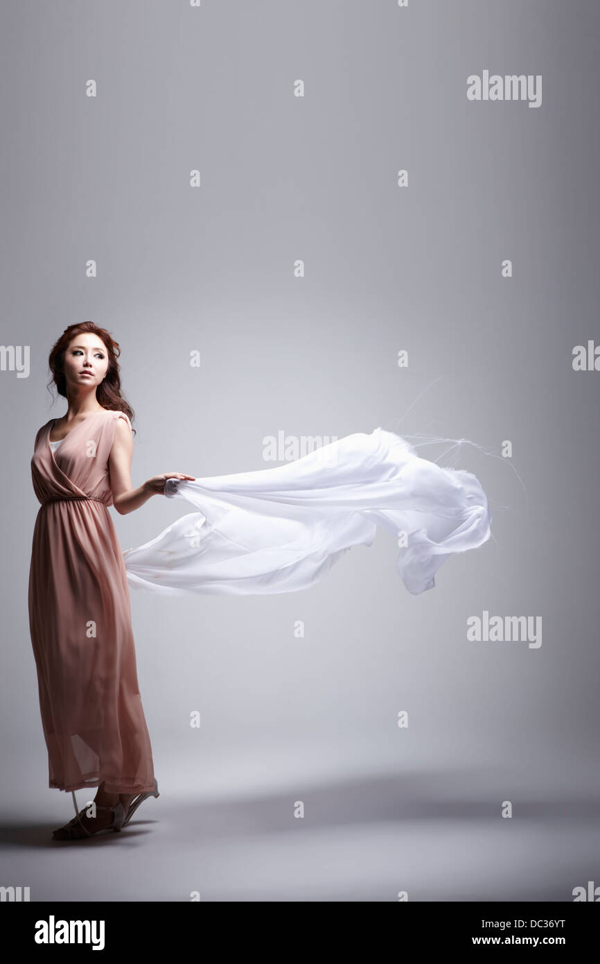 Lady in dress hi-res stock photography and images - Alamy
