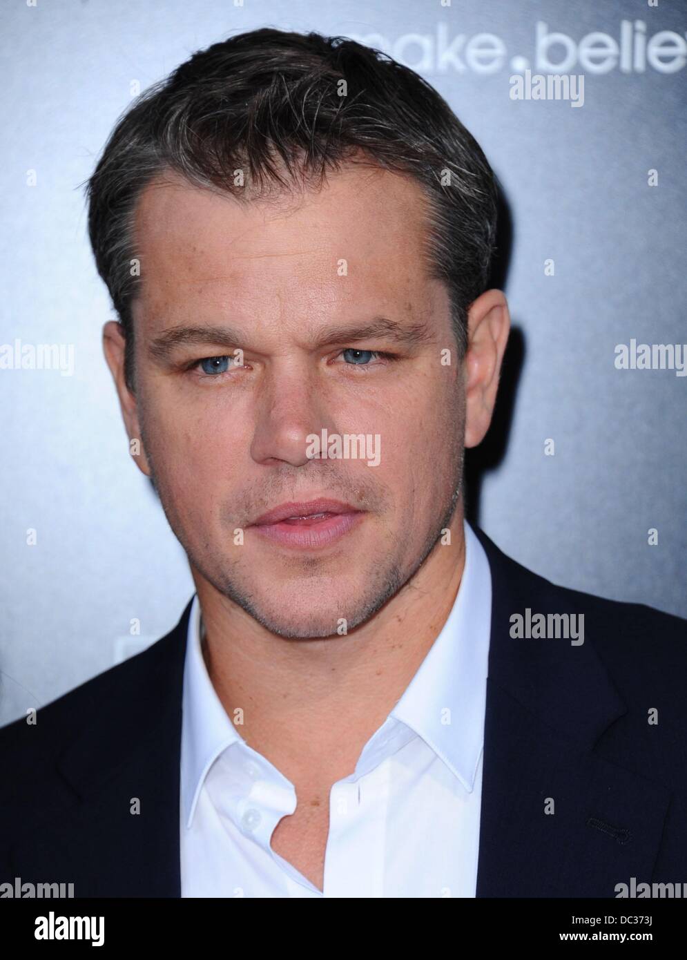 Los Angeles, CA. 7th Aug, 2013. Matt Damon at arrivals for ELYSIUM ...