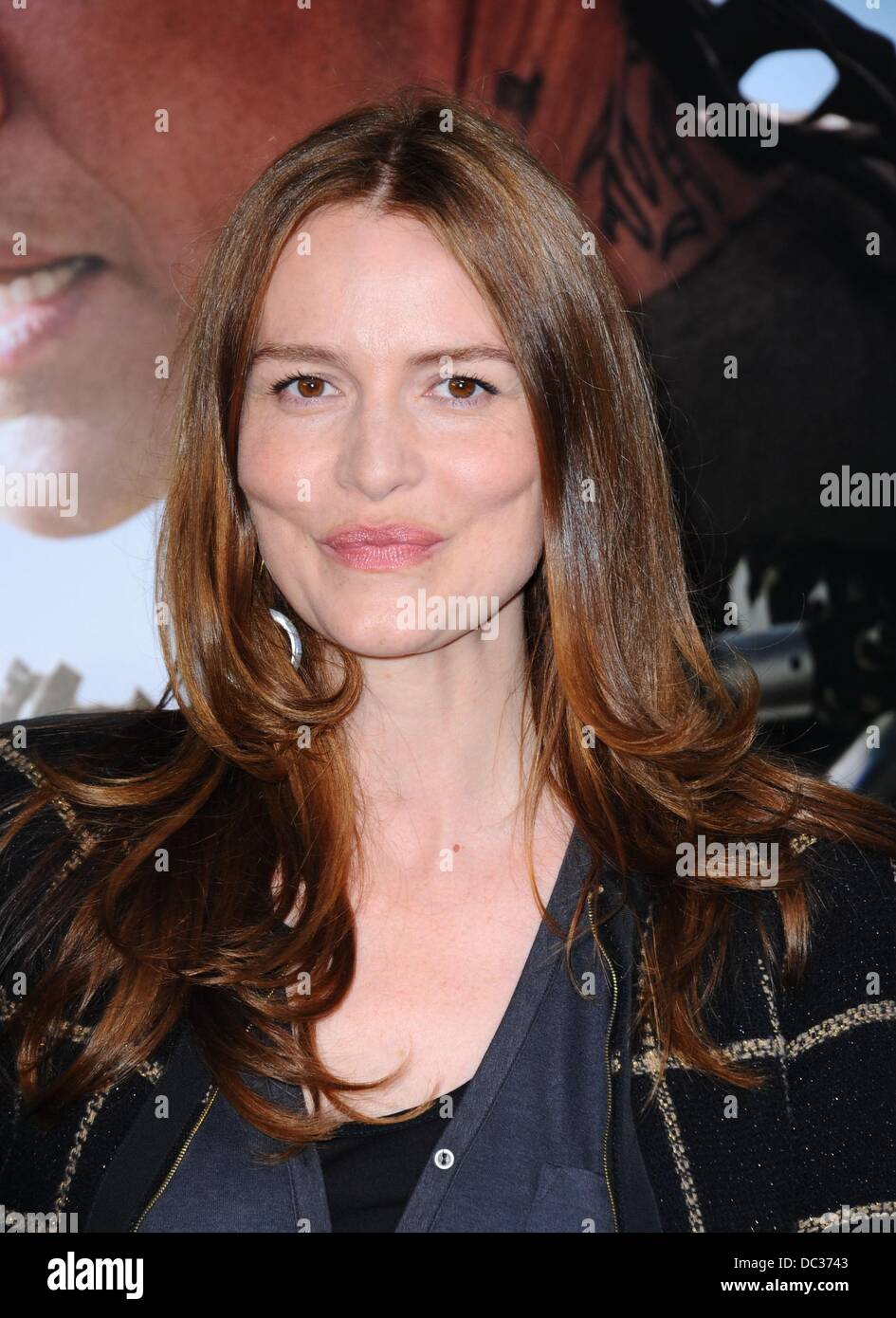 Los Angeles, CA. 7th Aug, 2013. Saffron Burrows at arrivals for ELYSIUM ...