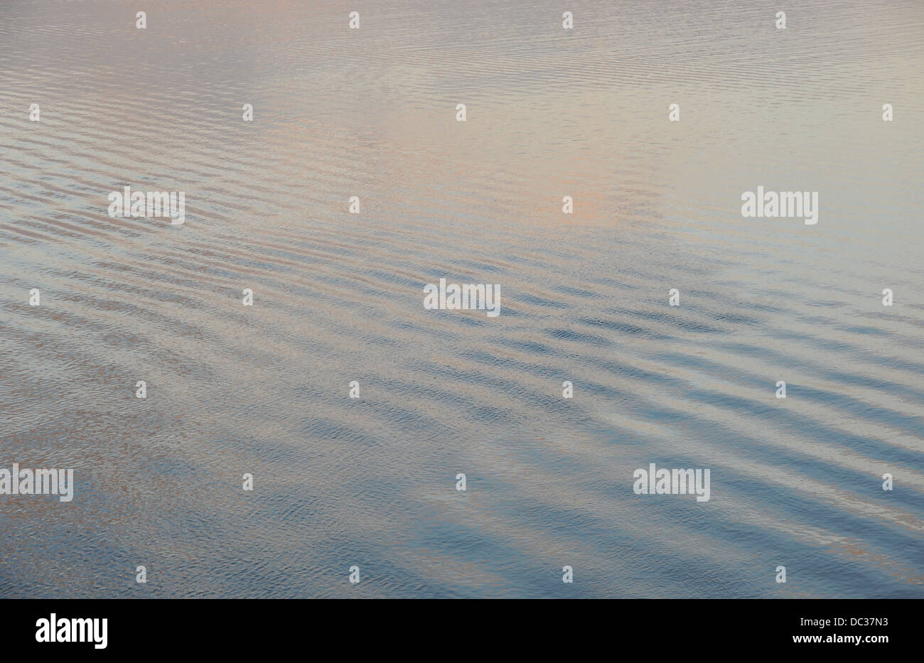Ripples of blue calm water Stock Photo - Alamy