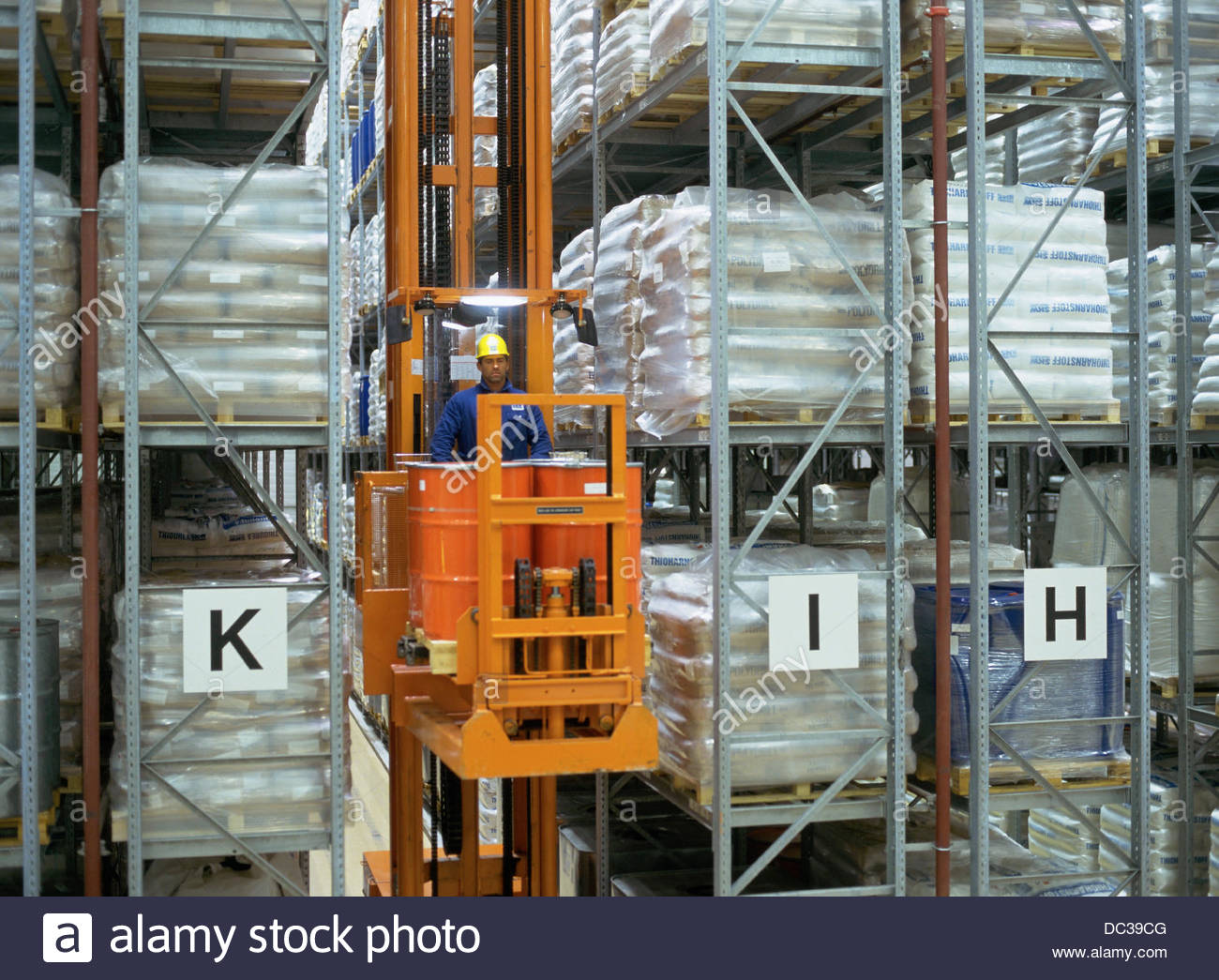 Chemical warehouse Stock Photo, Royalty Free Image: 59080240 - Alamy
