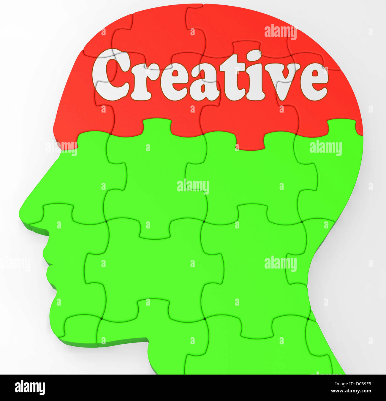 Creative Shows Original Ideas Or Artistic Designs Stock Photo - Alamy