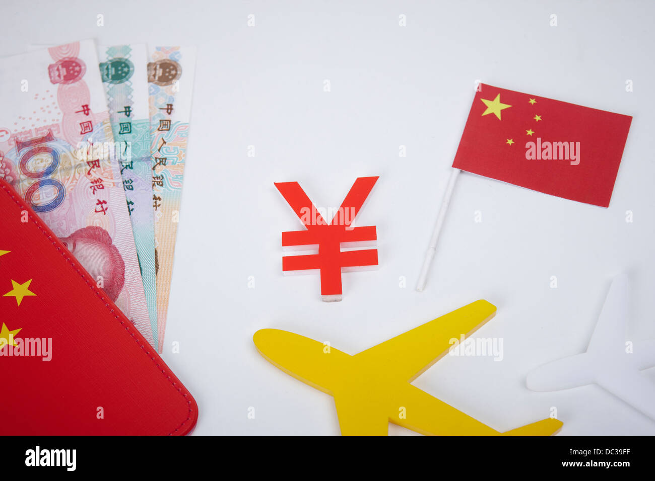 Chinese currency in money and sign Stock Photo - Alamy