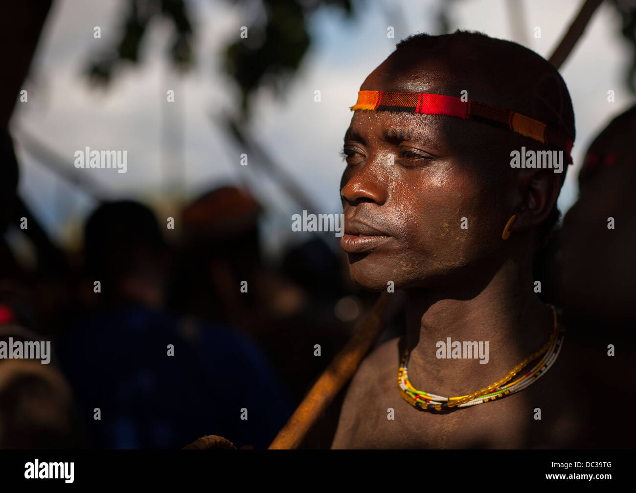 Bodi Tribe People Celebrating The Kael Ceremony, Hana Mursi, Omo Valley ...