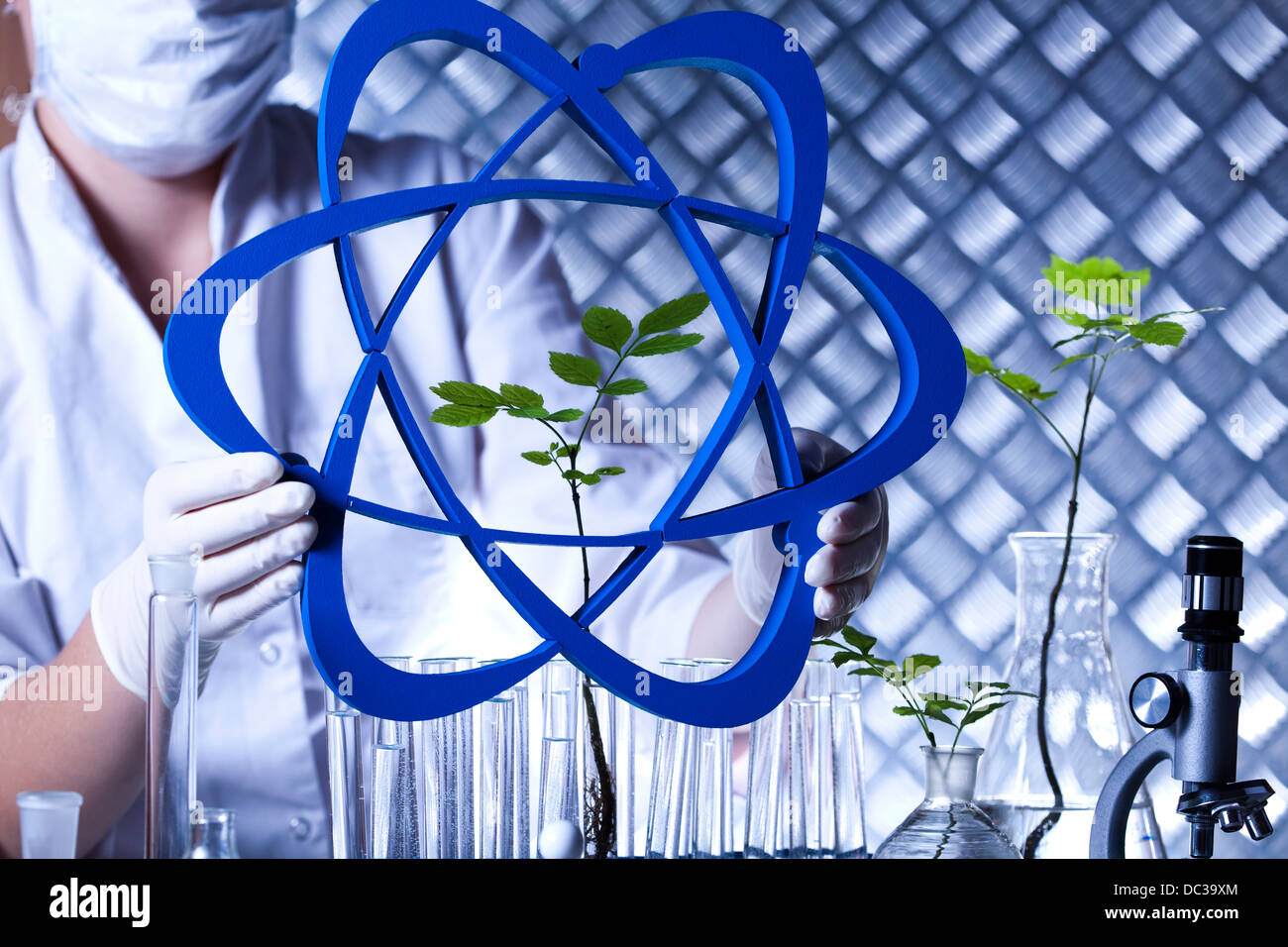 Ecology laboratory experiment in plants Stock Photo - Alamy