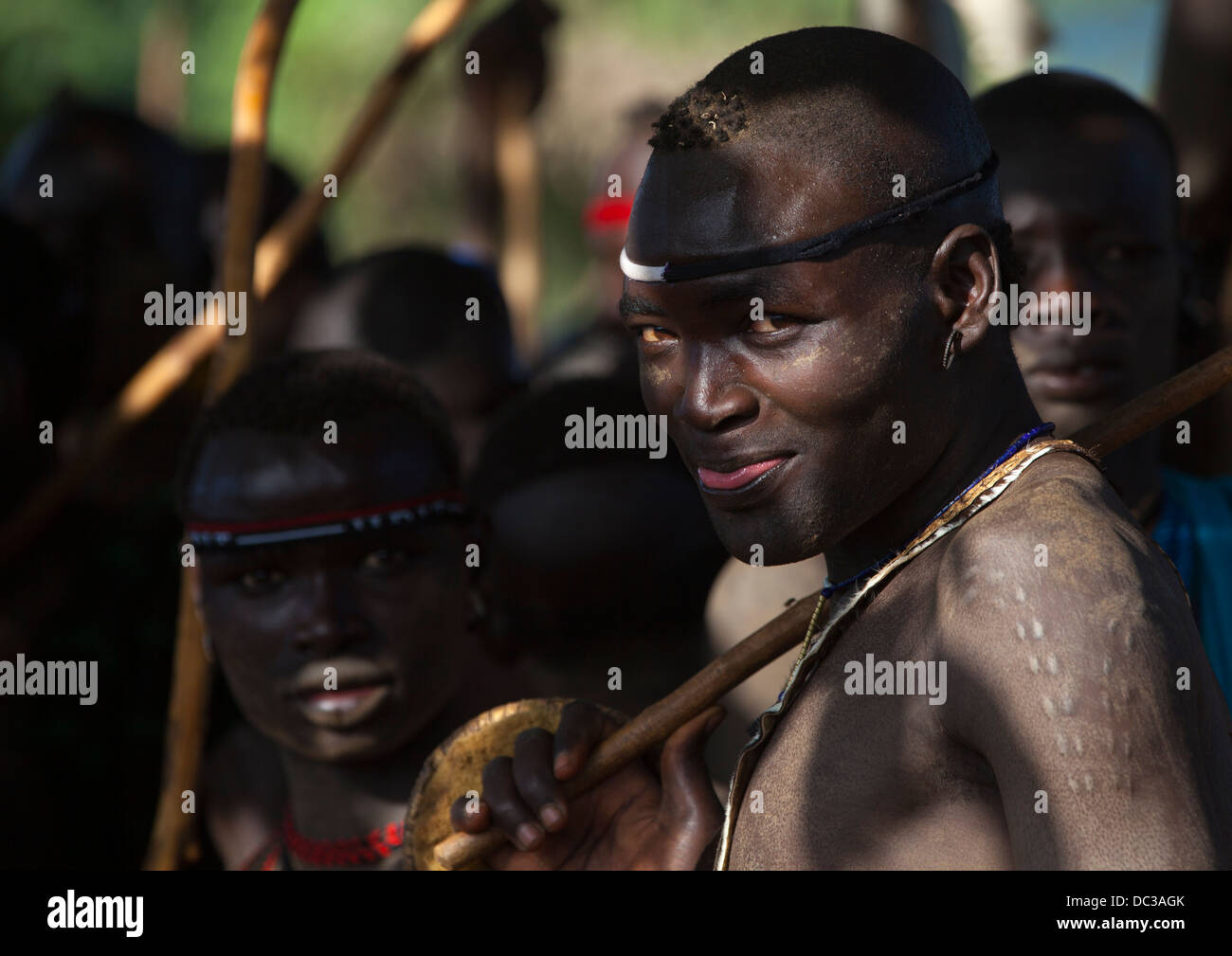 Bodi Tribe People Celebrating Kael Stock Photos & Bodi Tribe People ...
