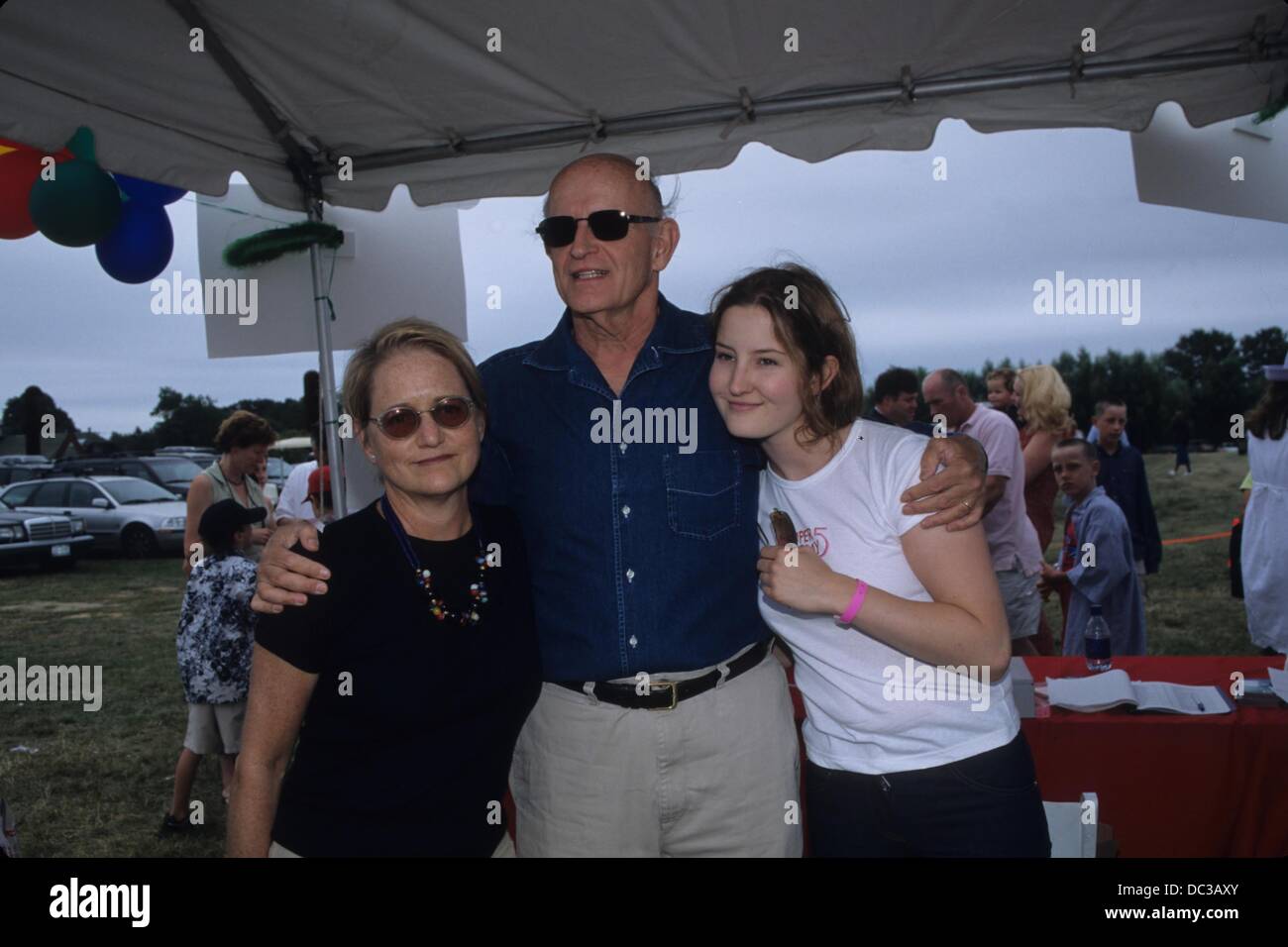 PETER BOYLE with wife and daughter.The 5th Super Saturday to benefit ...