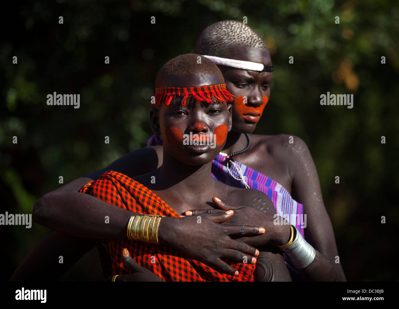 Bodi tribe woman hana mursi hi-res stock photography and images - Alamy
