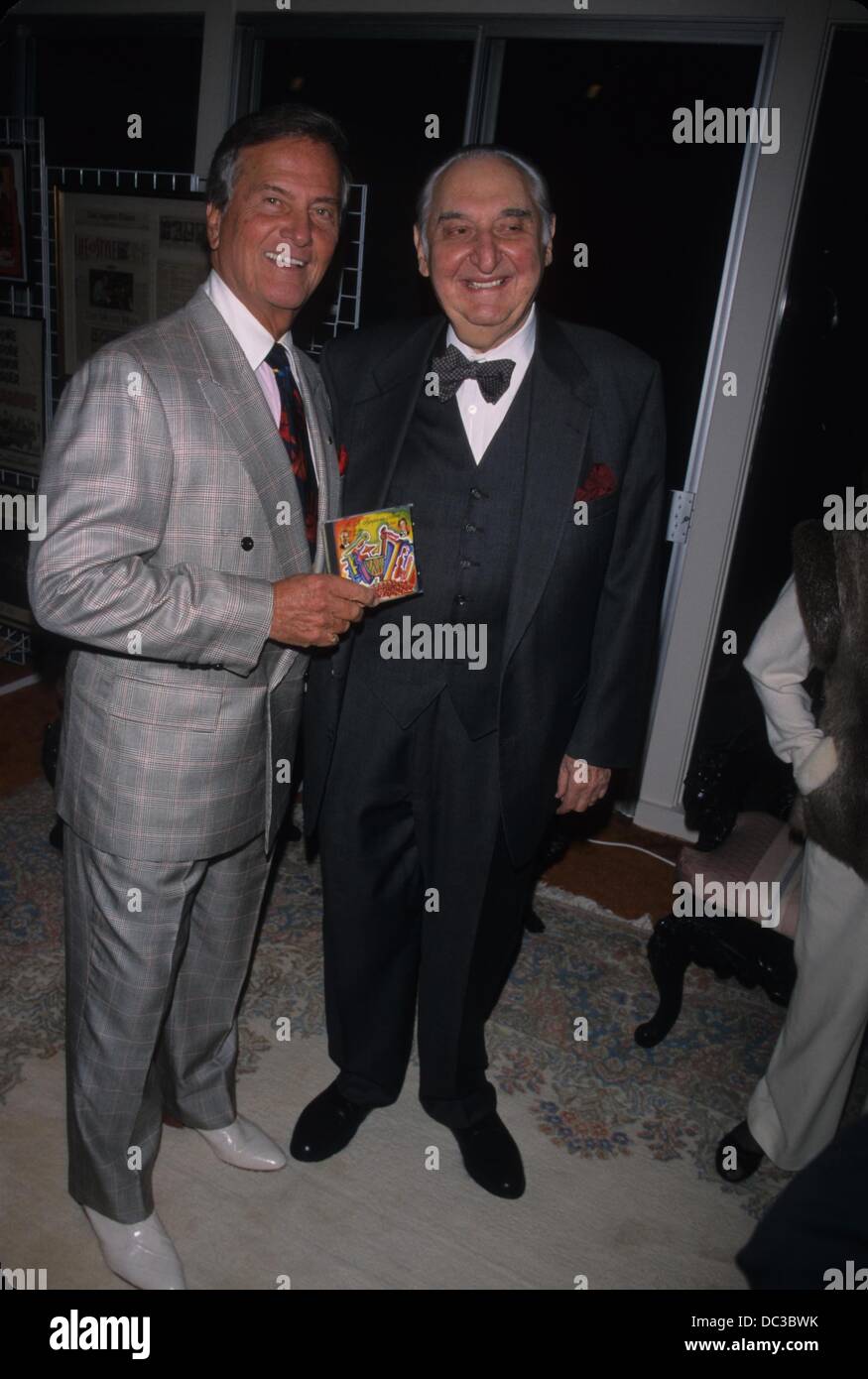 PAT BOONE with Fyvush Finkel.Releases CD in Beverly Hills, Ca. 2001 ...