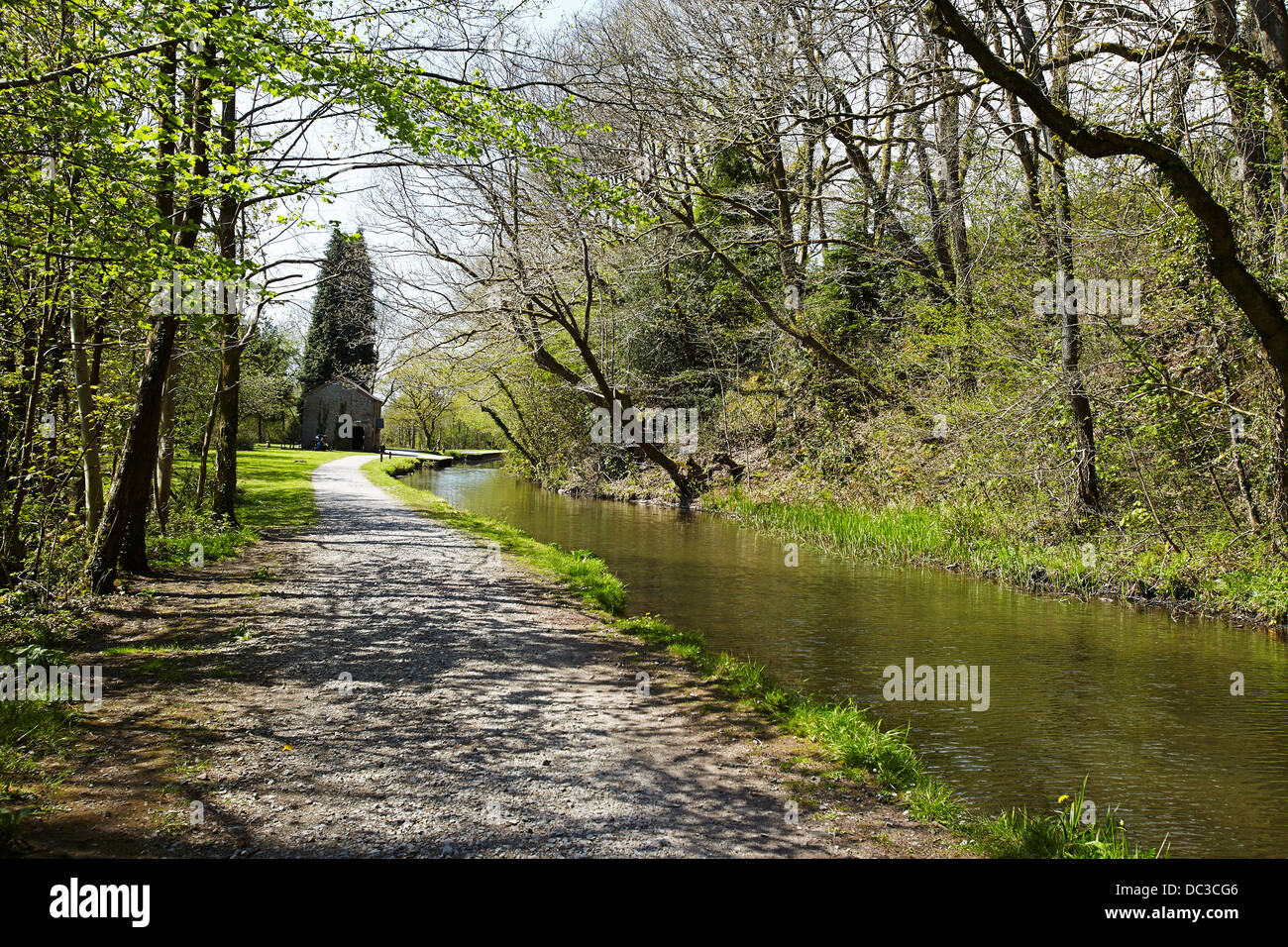 Neath canal, Resolven, South Wales, UK Stock Photo - Alamy