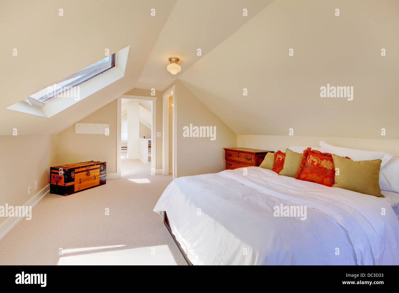 Simple attic room hi-res stock photography and images - Alamy