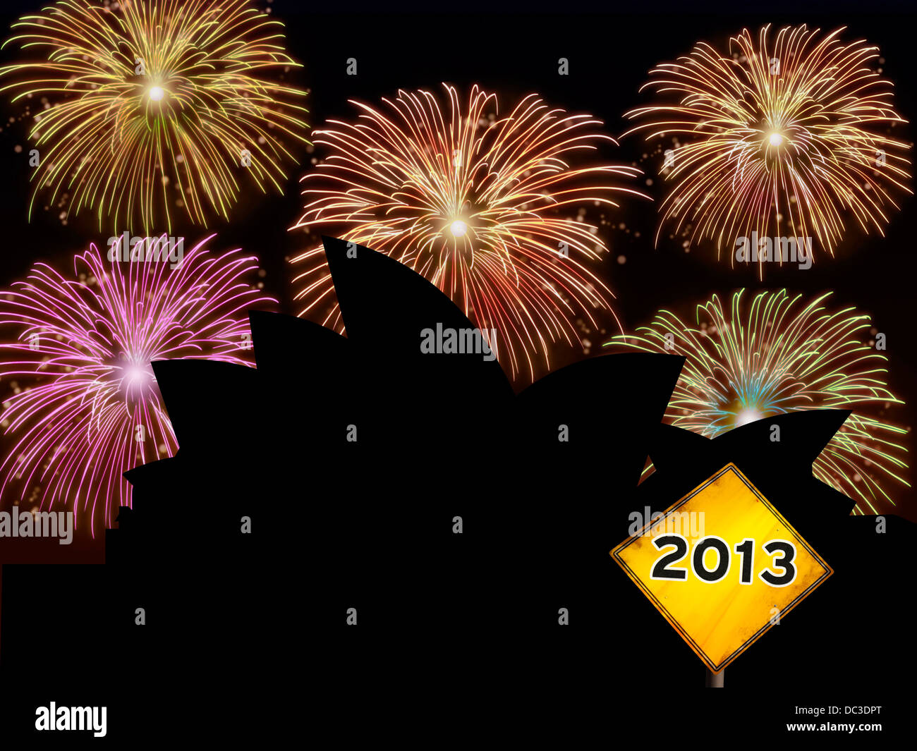 Australia opera house firework hi-res stock photography and images - Alamy