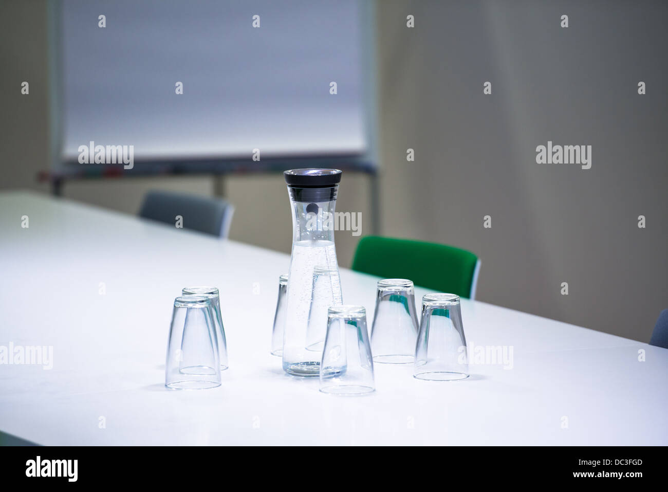 Meeting table water bottle hi-res stock photography and images - Alamy