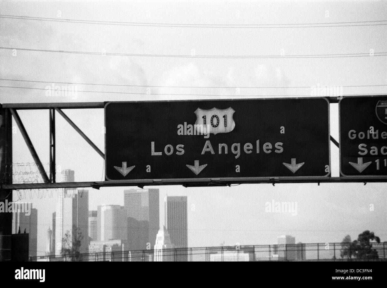 Los angeles 101 interchange hi-res stock photography and images - Alamy
