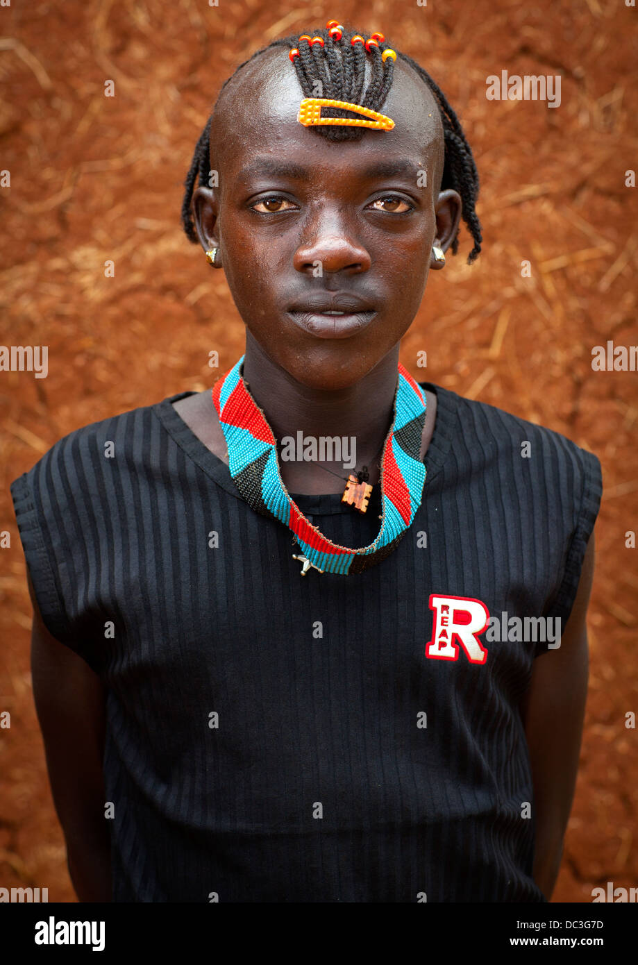 Bana Tribe Man, Key Afer, Omo Valley, Ethiopia Stock Photo - Alamy