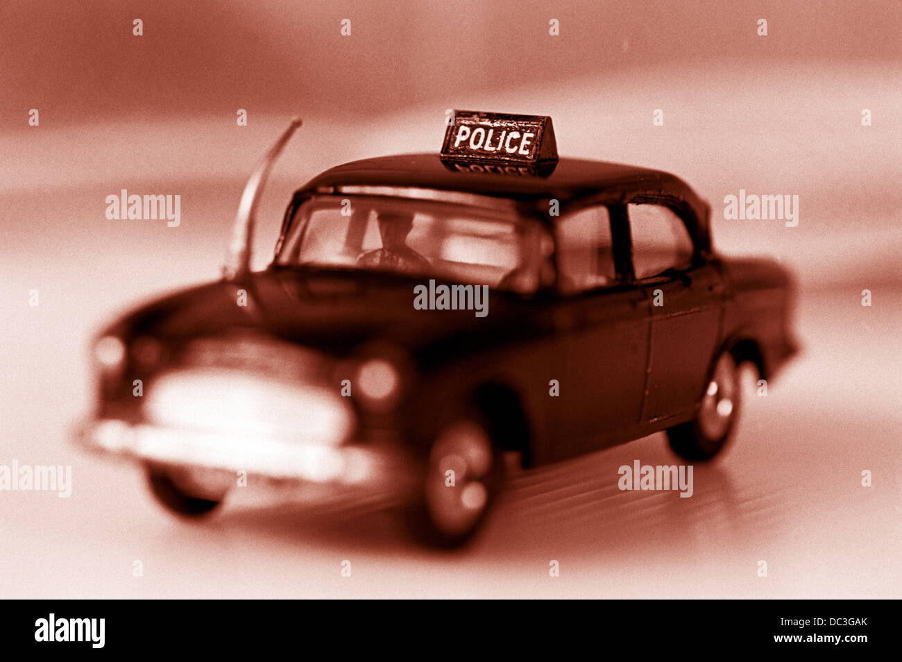 Police car model hi-res stock photography and images - Alamy