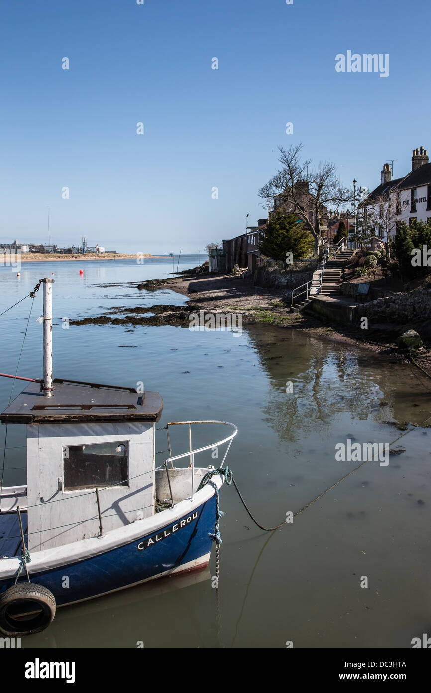 Fishing boats at Ferryden in Scotland Stock Photo - Alamy