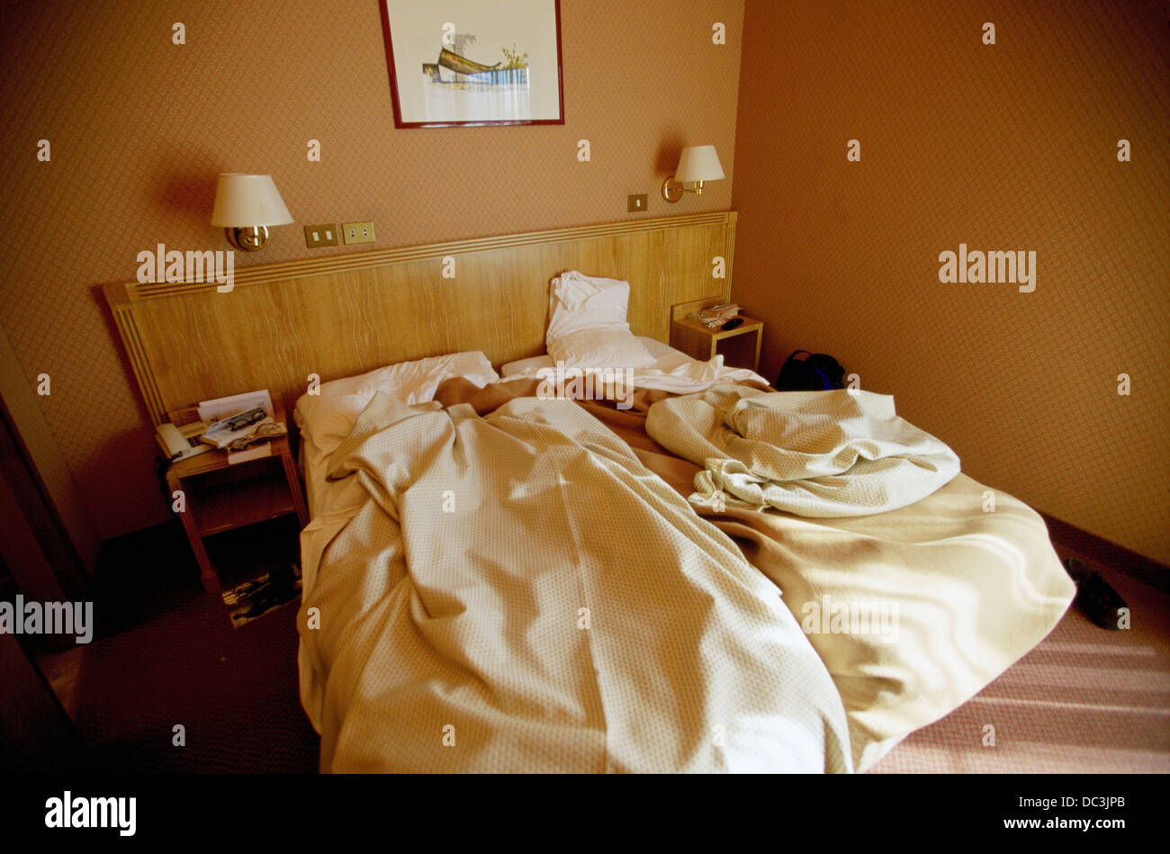Undone bed hi-res stock photography and images - Alamy