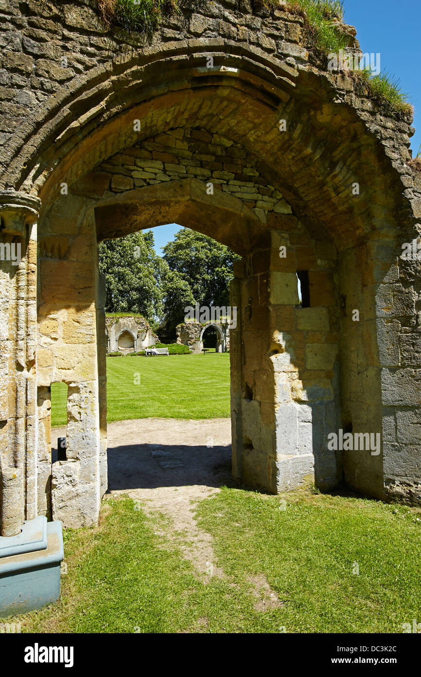 Hailes Abbey near Winchcombe, Gloucestershire, England, UK Stock Photo ...