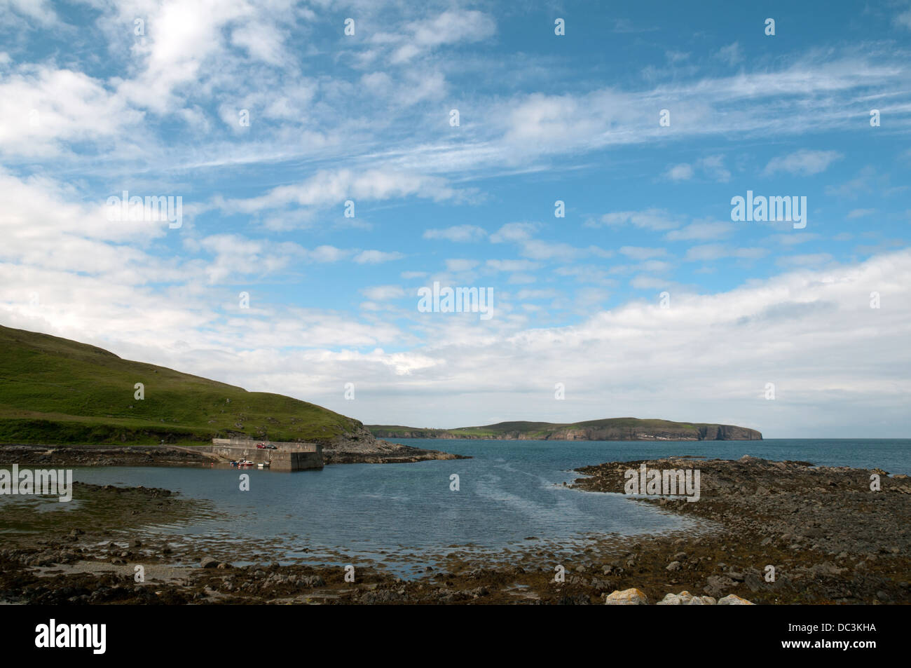 Skerray harbour, near Tongue, Sutherland, Scotland, UK Stock Photo - Alamy