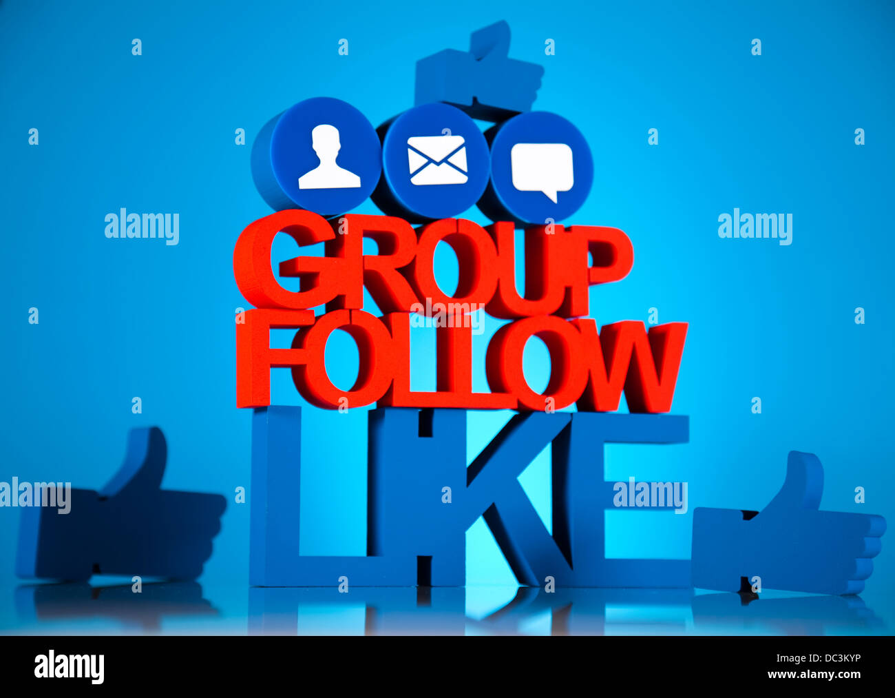 Like, Internet concept Stock Photo - Alamy