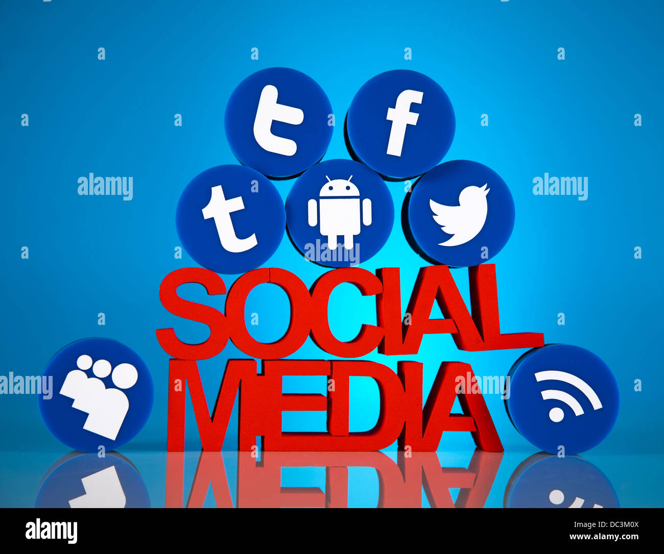 Social media background Stock Photo - Alamy