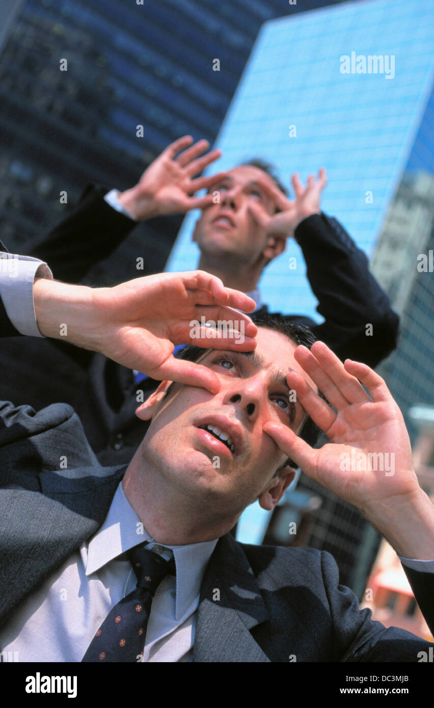 Businessmen in stress Stock Photo - Alamy