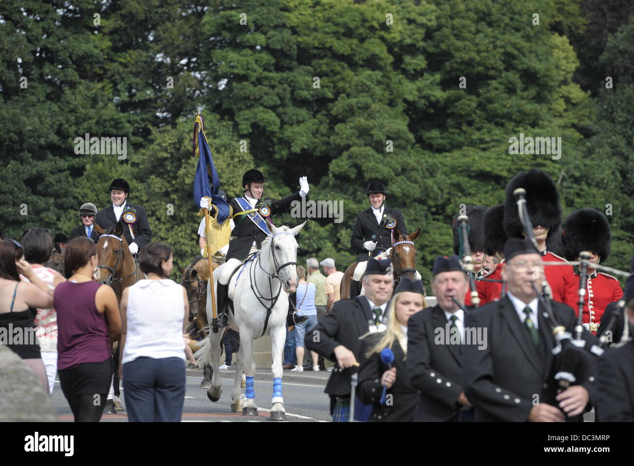 Flodden, Coldstream, Scotland, UK. 8th August 2013. Coldstream Civic ...