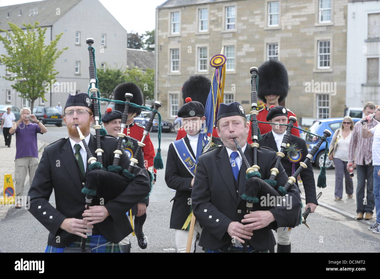 Flodden, Coldstream, Scotland, UK. 8th August 2013. Coldstream Civic ...