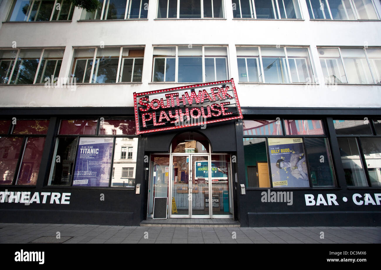 Southwark Playhouse theatre, Newington Causeway, London SE1 Stock Photo ...