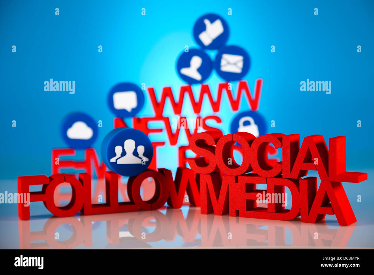 Social media network connection concept Stock Photo - Alamy