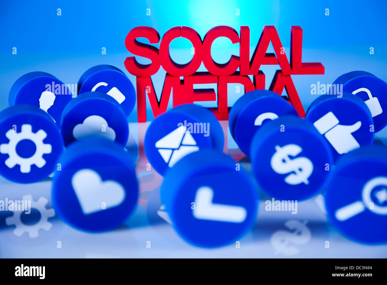 Social media background Stock Photo - Alamy