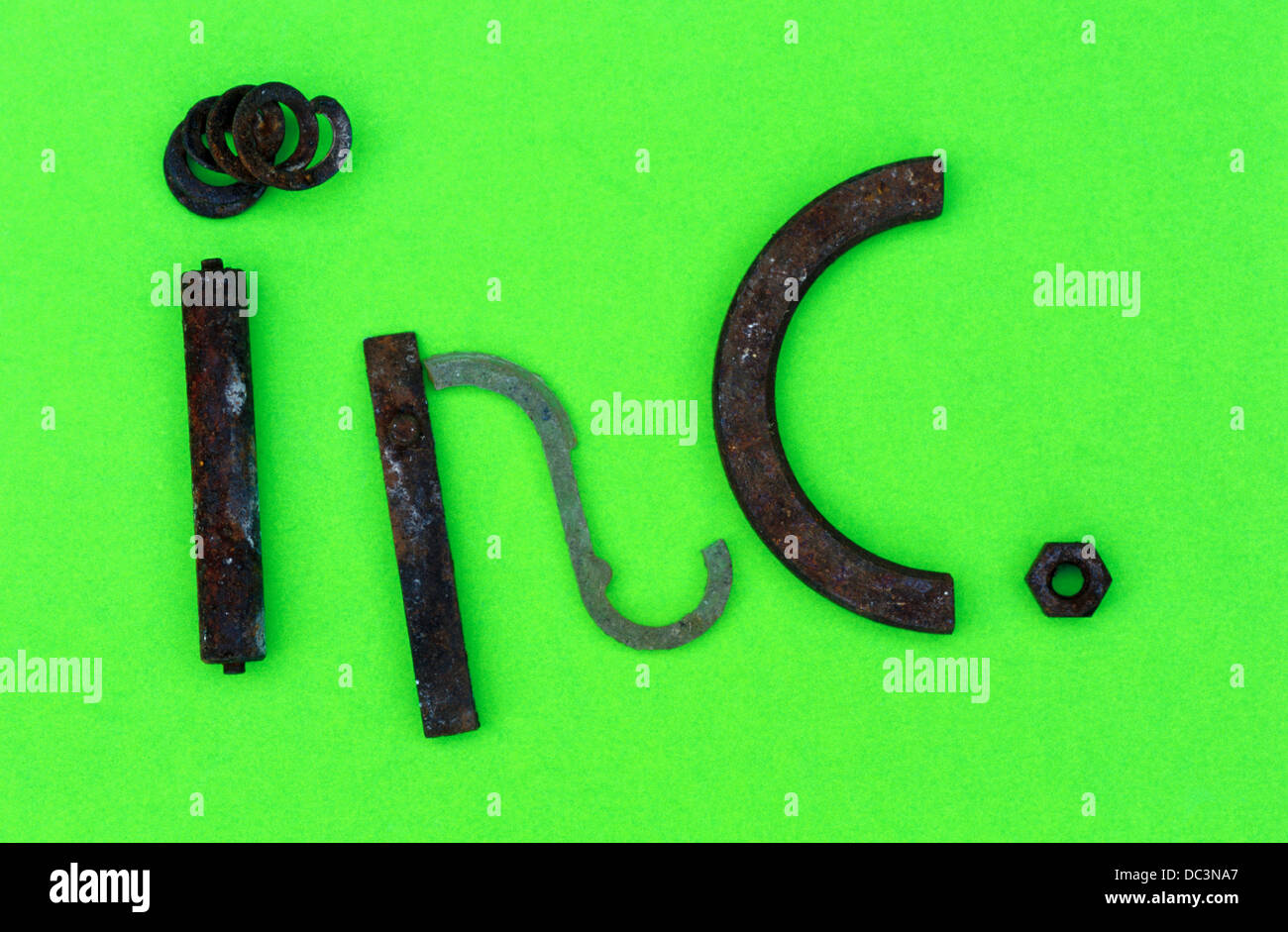 Inc symbol hi-res stock photography and images - Alamy