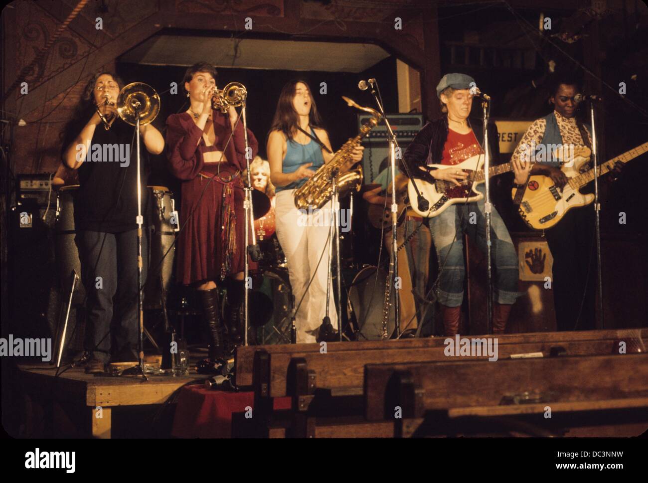 ISIS.Isis was an all-female horn-rock band from New York.(Credit Image ...