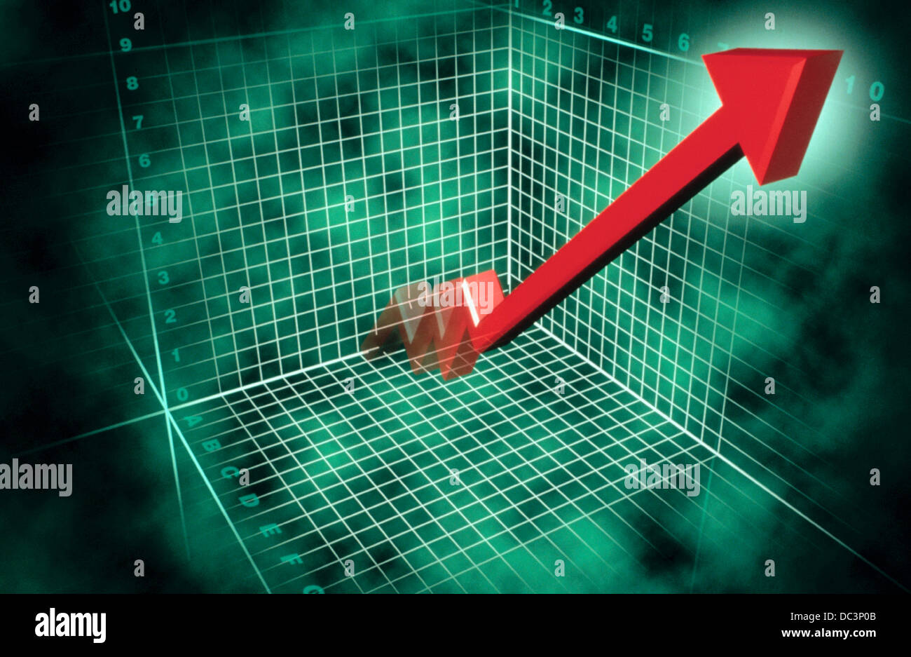 Three dimensional graph Stock Photo - Alamy Three dimensional graph Stock Photo - Alamy