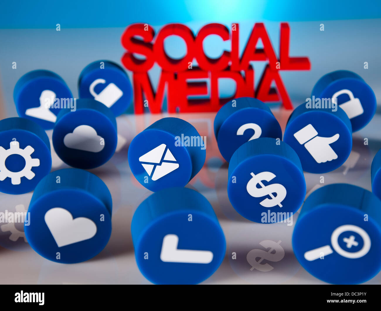 Social media background Stock Photo - Alamy