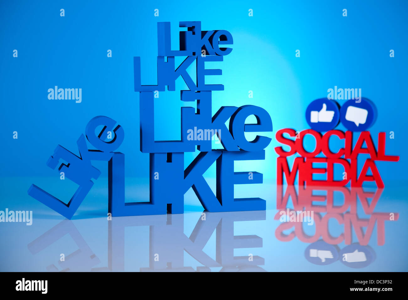 Like, Internet concept Stock Photo - Alamy
