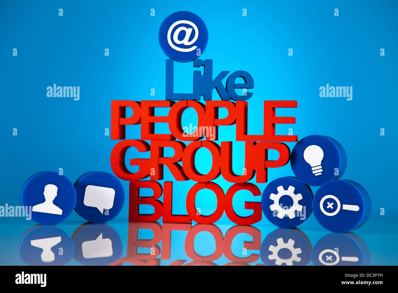 Like, Internet concept Stock Photo - Alamy
