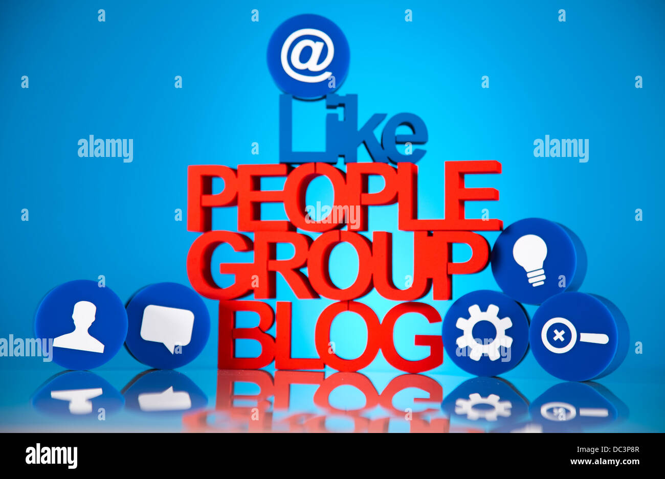 Like, Internet concept Stock Photo - Alamy