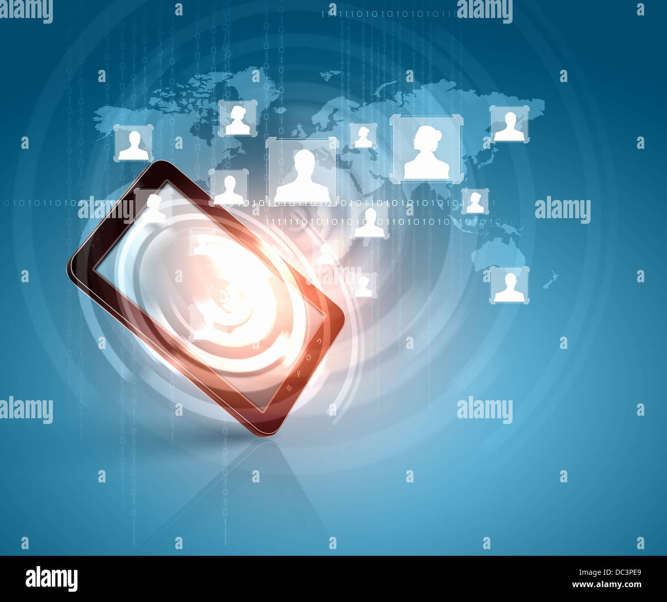 social network communication Stock Photo - Alamy