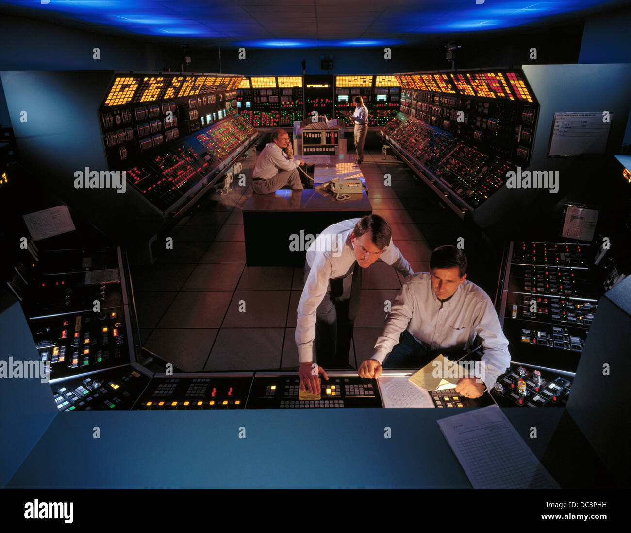 Nuclear power station control room hi-res stock photography and images ...