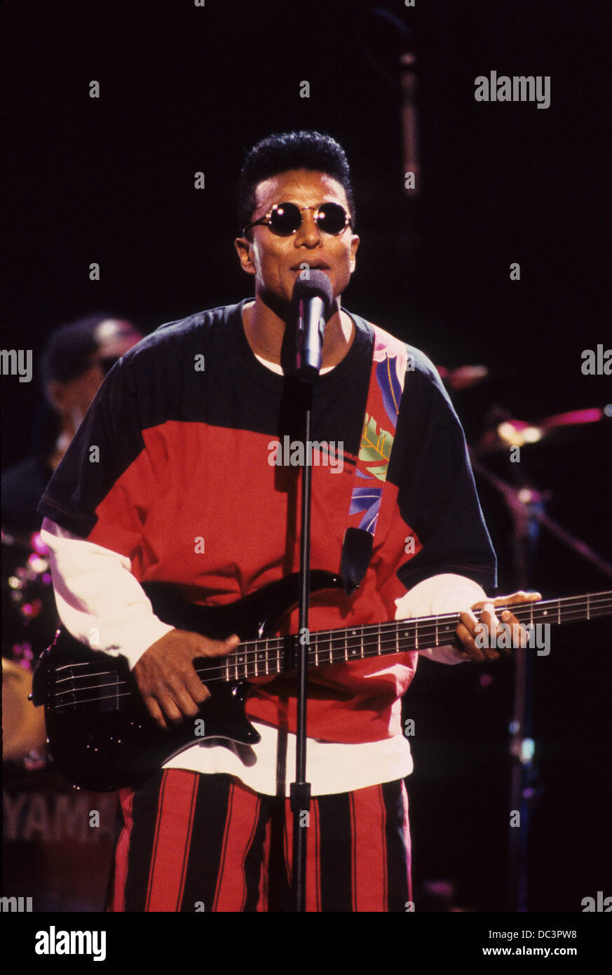 JERMAINE JACKSON family reunion.l7616.Supplied by Photos, inc.(Credit ...