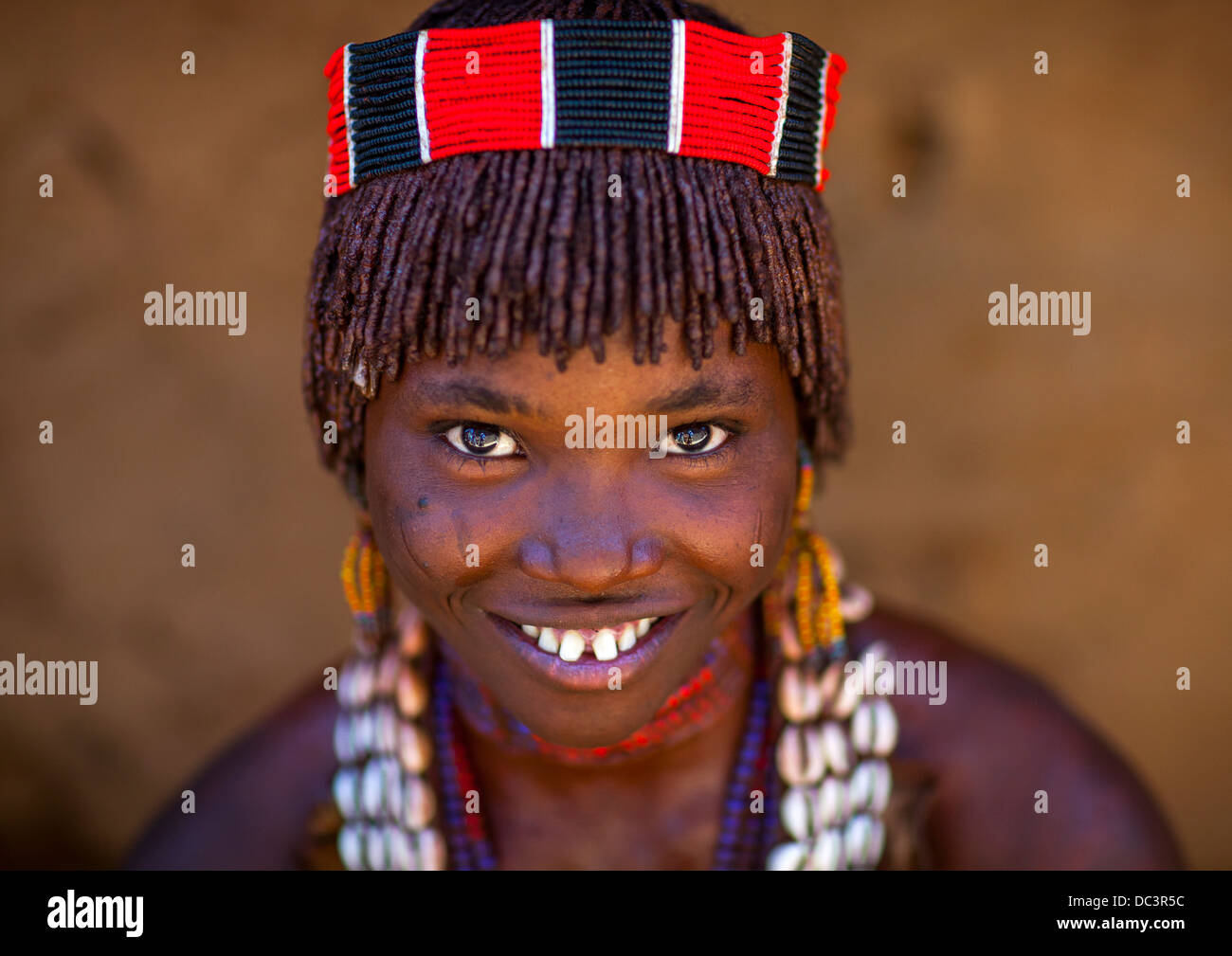 Hamer Tribe Teenager, Turmi, Omo Valley, Ethiopia Stock Photo - Alamy